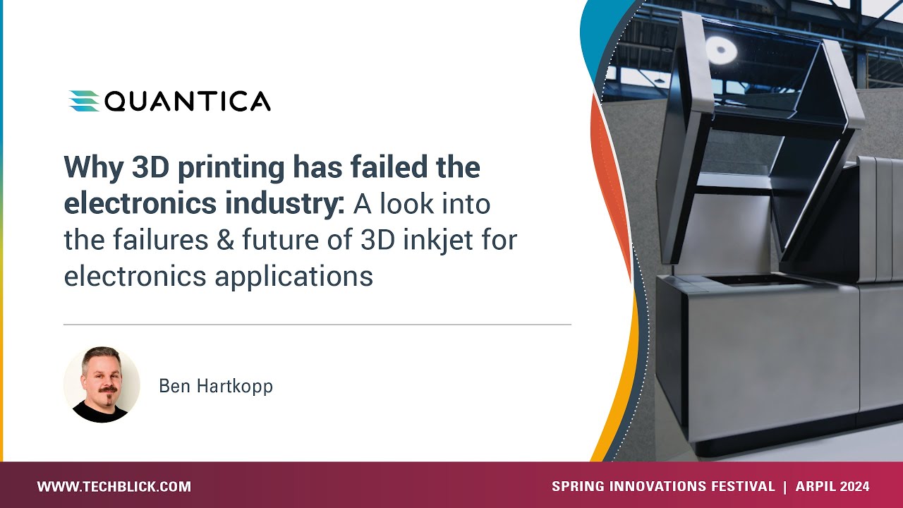 Quantica | Why 3D printing has failed the electronics industry - YouTube