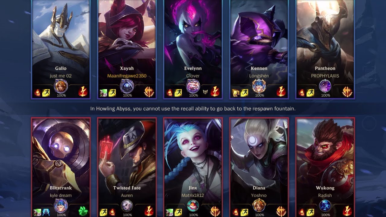 WILD RIFT: Howling Abyss ARAM 5v5 GAMEPLAY - YouTube