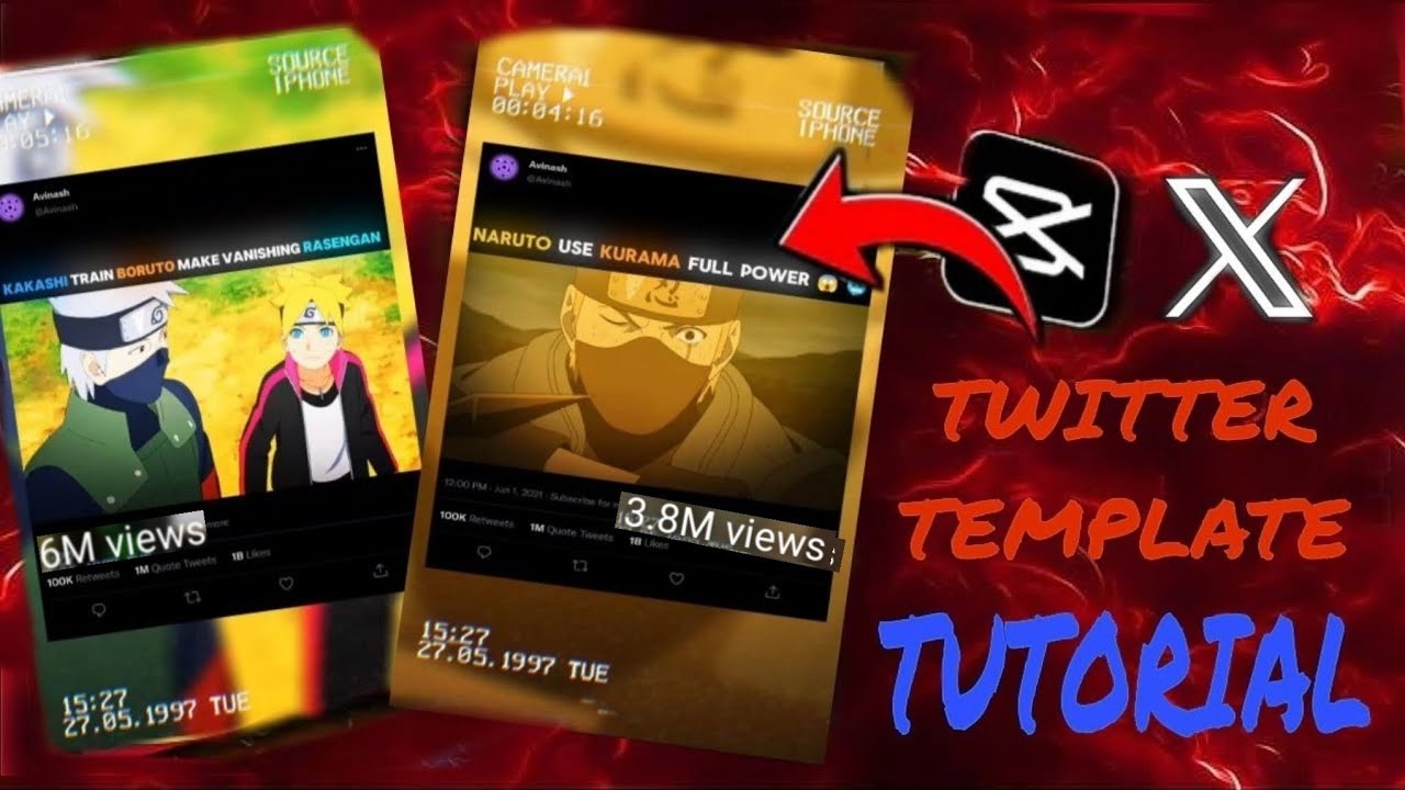 HOW TO MAKE TWITTER TEMPLATE TUTORIAL - YouTube