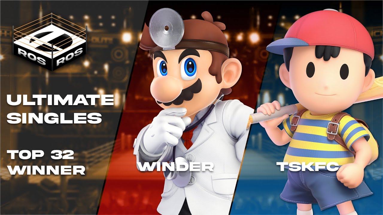 Winder (Dr. Mario) vs TSKFC (Ness) | Ultimate Singles Top 32 Winners ...