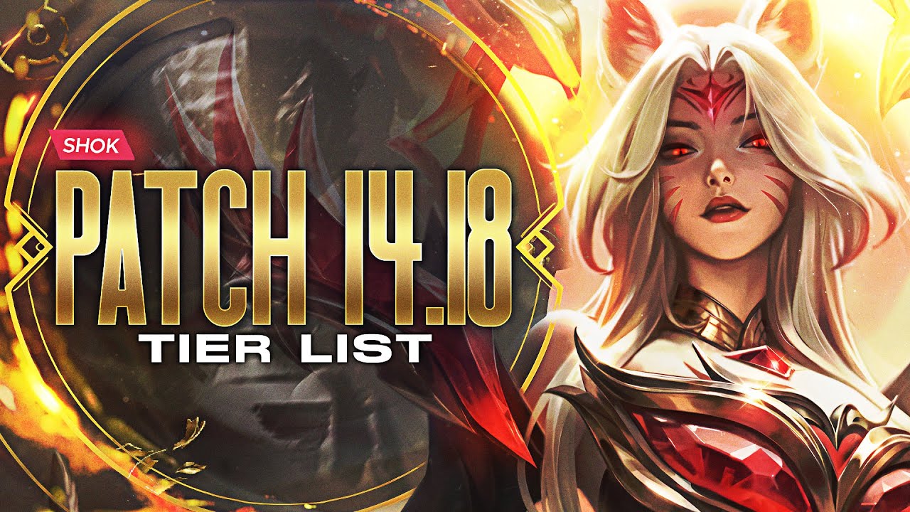 14.18 MID LANE TIER LIST - YouTube