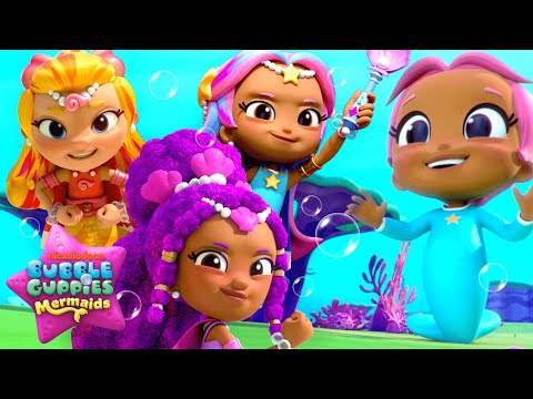 NEW SONG: Baby Mia Gets Big! 👶 Bubble Guppies Mermaids | Bubble Guppies