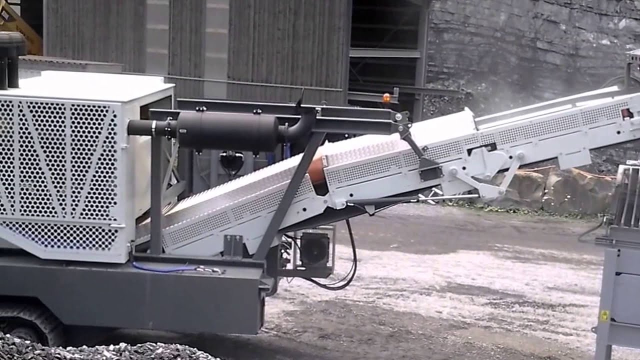 Impactor - GIPO 2700 Mag VSI (Vertical Shaft Impactor) in Operation ...