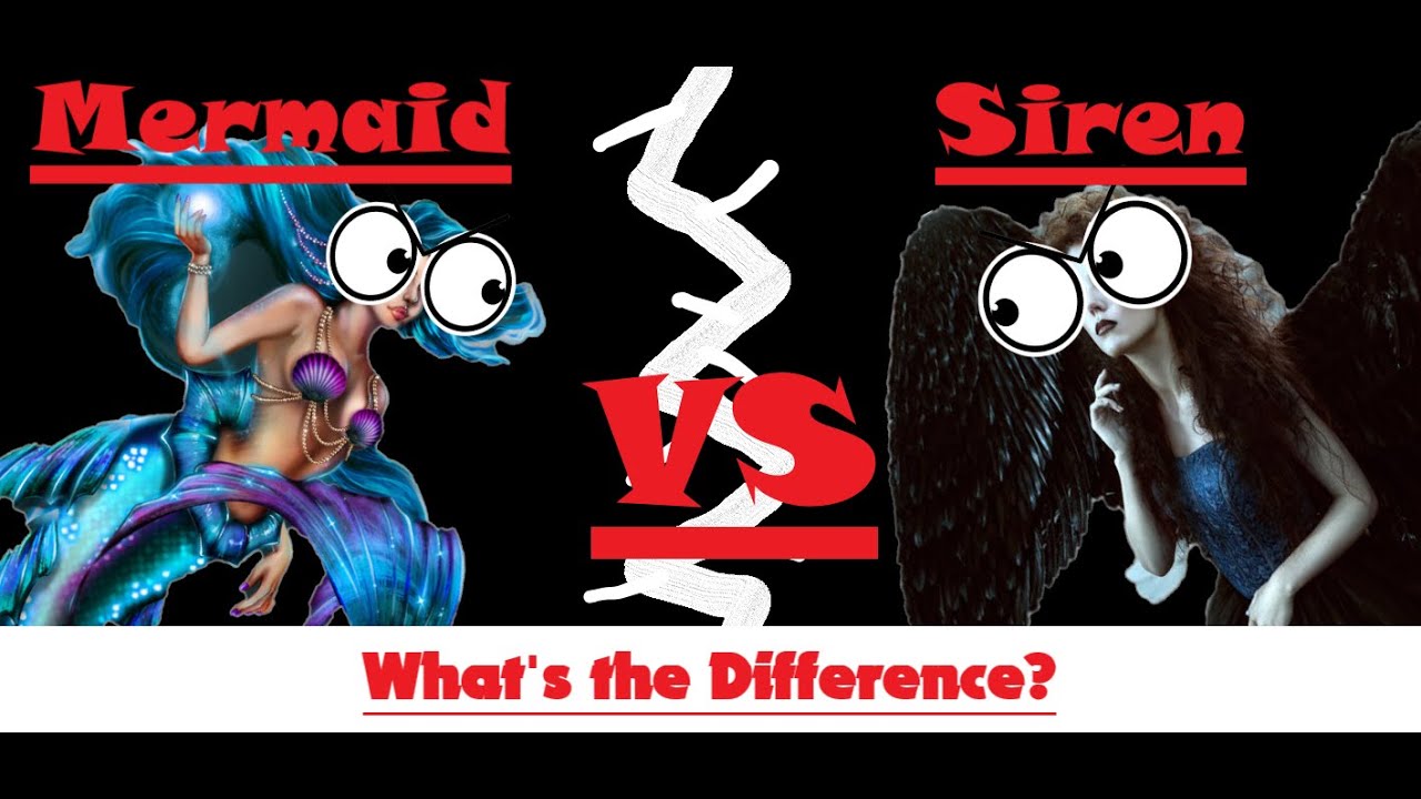 Sirens and Mermaids: What's the Difference? - YouTube