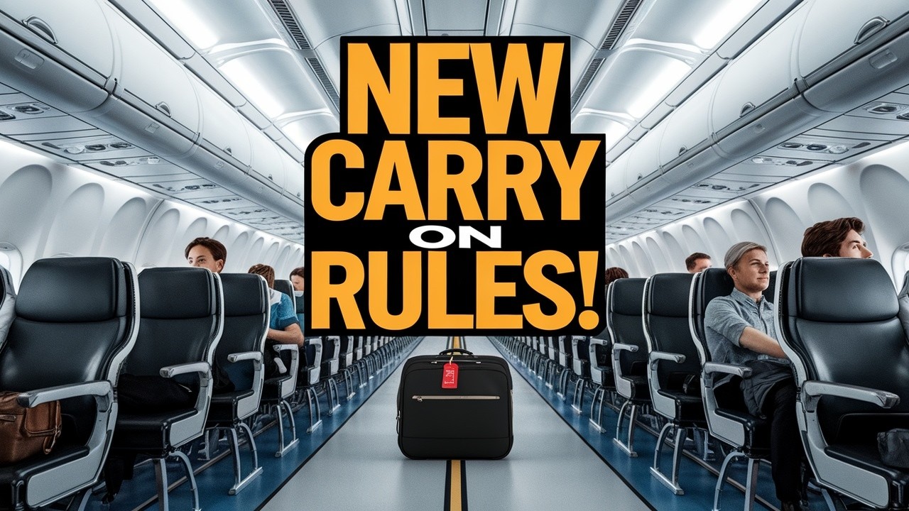 Top 7 New Carry On Rules You MUST Know Before Flying in 2025 - YouTube
