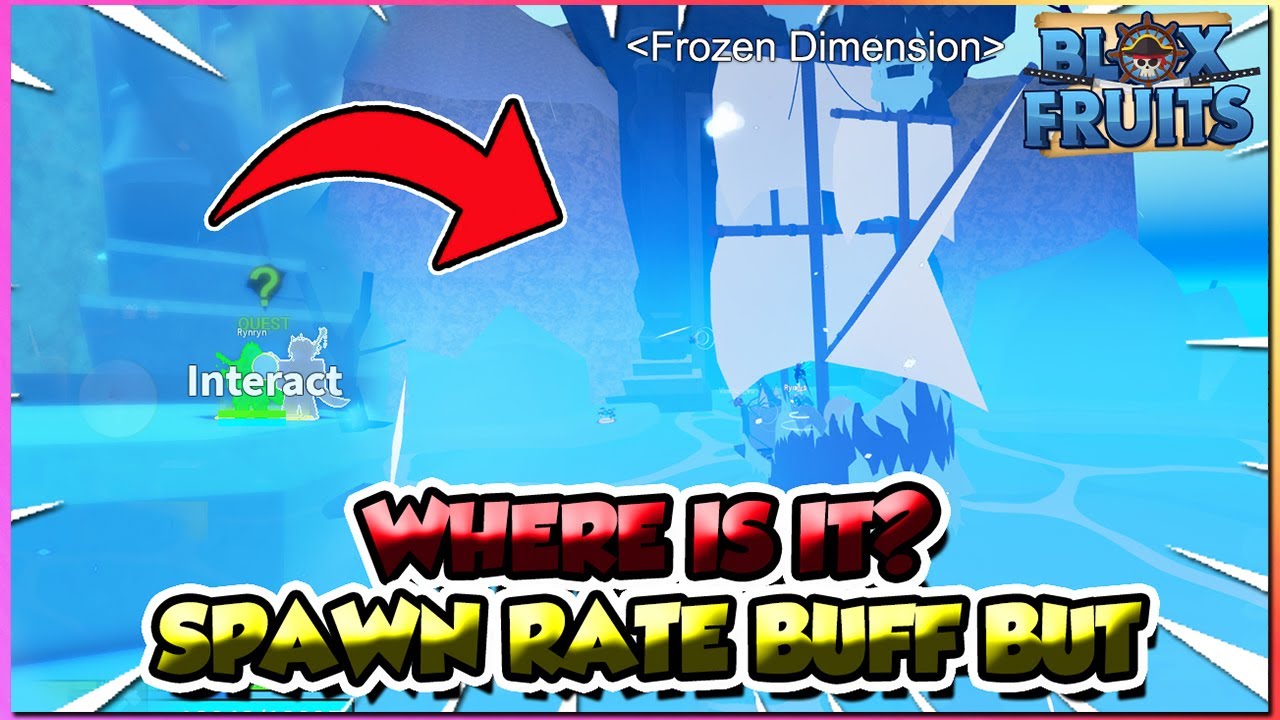 Where Is Frozen Dimension, How To Spawn Fast After *PITY BUFF* In Blox ...
