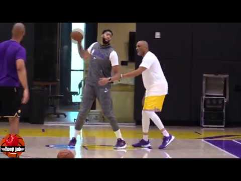 Anthony Davis Shooting Workout With Phil Handy After Lakers Practice ...