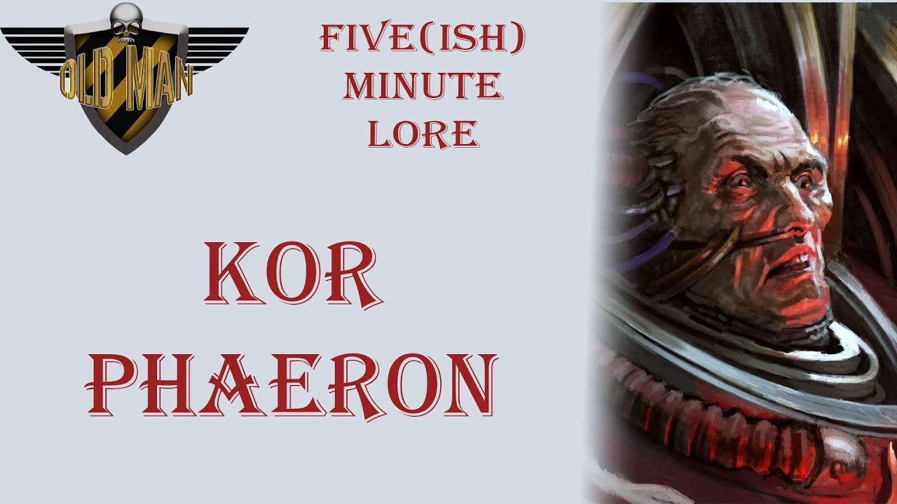 Kor Phaeron - Five(ish) Minute Lore Episode 13 - YouTube