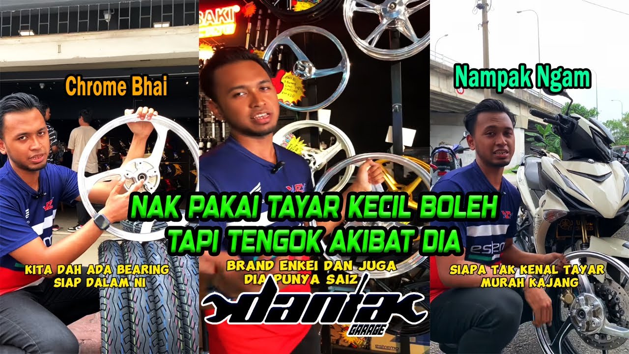 Nak Pakai Tayar Kecil Boleh Tapi Tengok Akibat Dia - YouTube