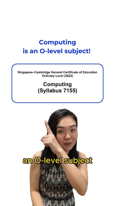 😱 Computing is an O-level subject #olevel #computing #tuition #shorts - YouTube