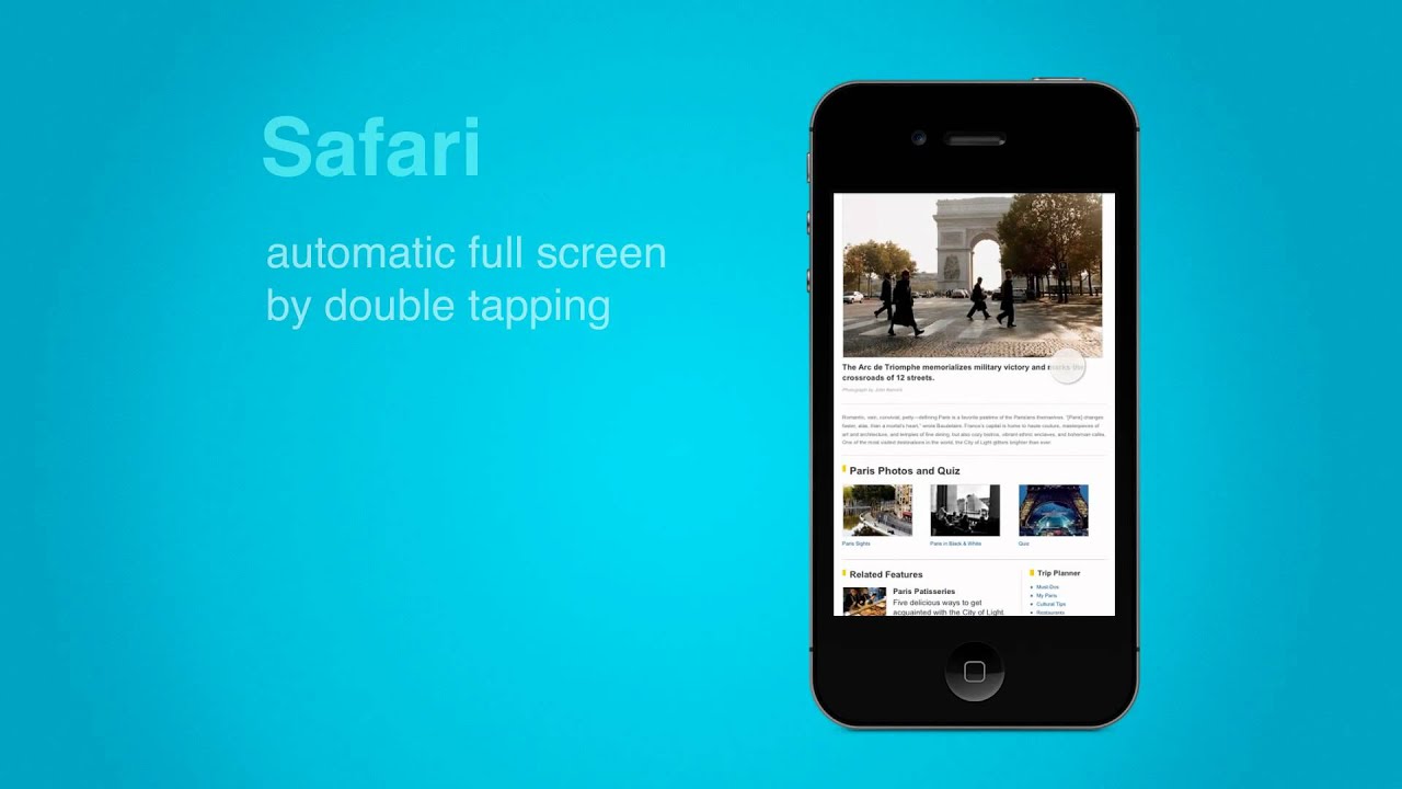 iOS 6 interface - YouTube