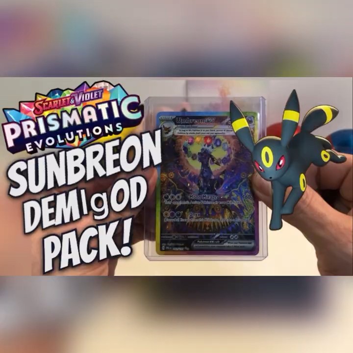 Sunbreon Demigod Pack Found! BReaking505 Channel #pokemontcg #pokemon # ...