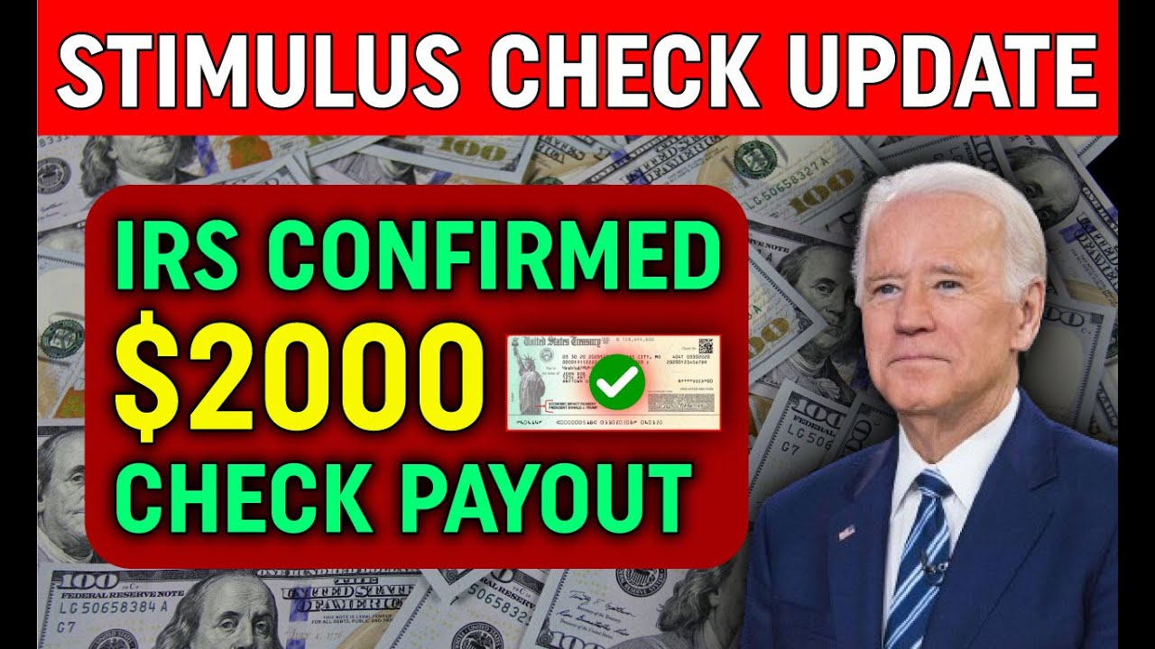 IRS News: $2000 Stimulus Check Rollout For SSI and SSDI - YouTube