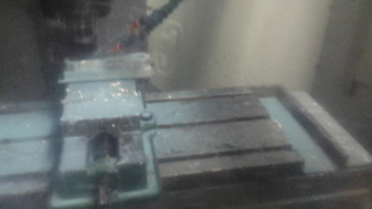 Haas mini mill high speed machining - YouTube