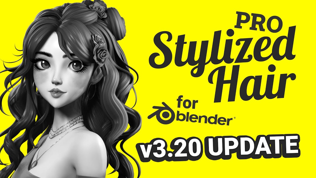 Stylized Hair PRO v3.20 - UPDATES - YouTube