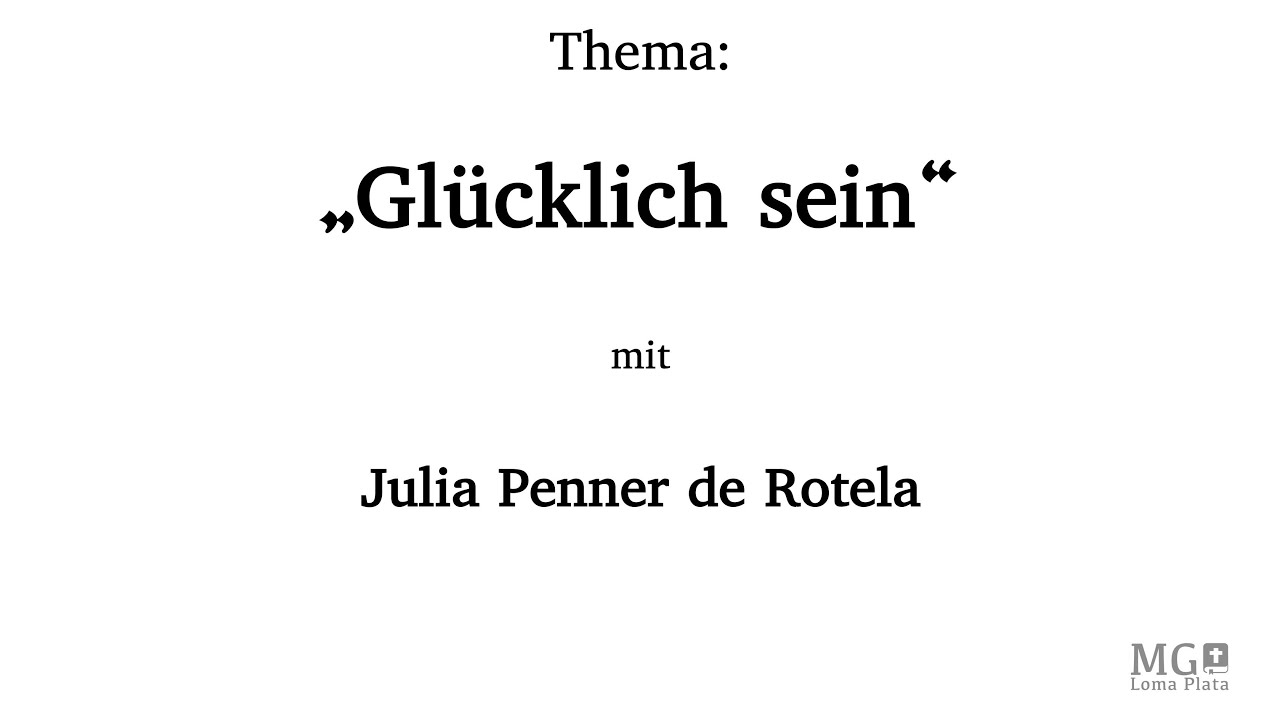 "Glücklich sein" - Die Kindergeschichte der Woche mit Julia Penner de ...
