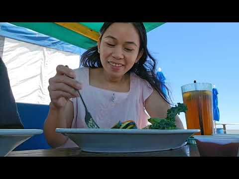 Mittagessen im Topwater Grill in San Leon | Cajun- & asiatisches Leben in den USA