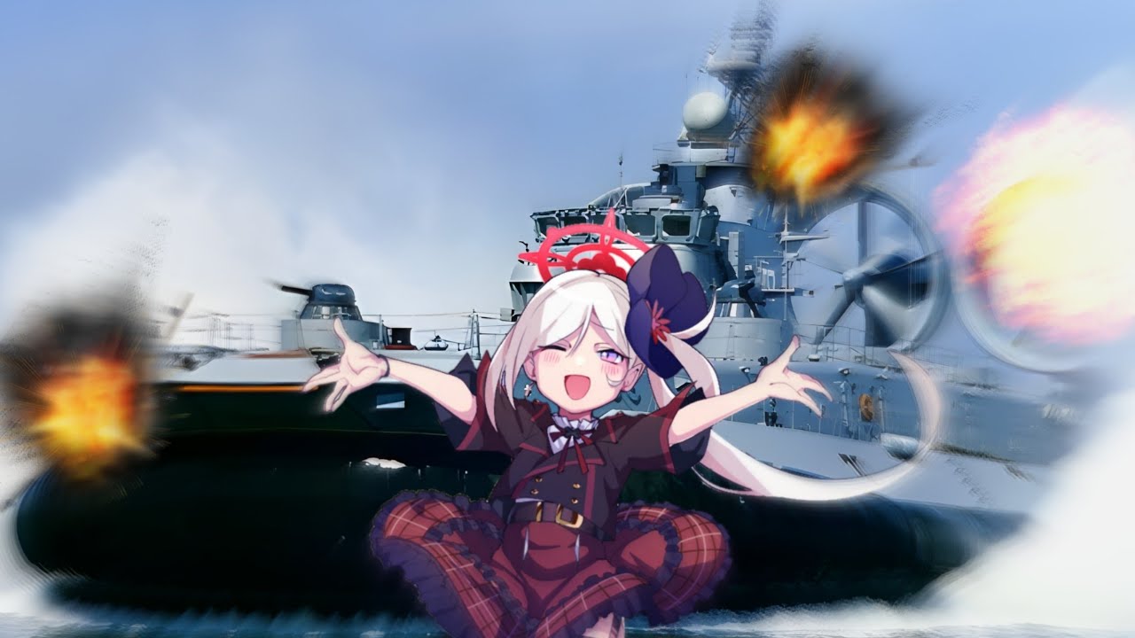 Blue Archive - Allied Operation: Wakamo/Hovercraft Stage C (Outdoor ...