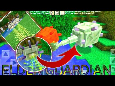 Elder Guardian Attack⚠️ Villager || Elder Guardian - YouTube