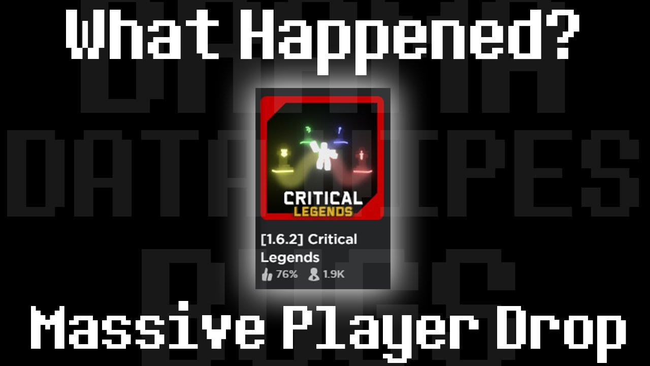 The Massive Player Drop of Critical Legends - YouTube