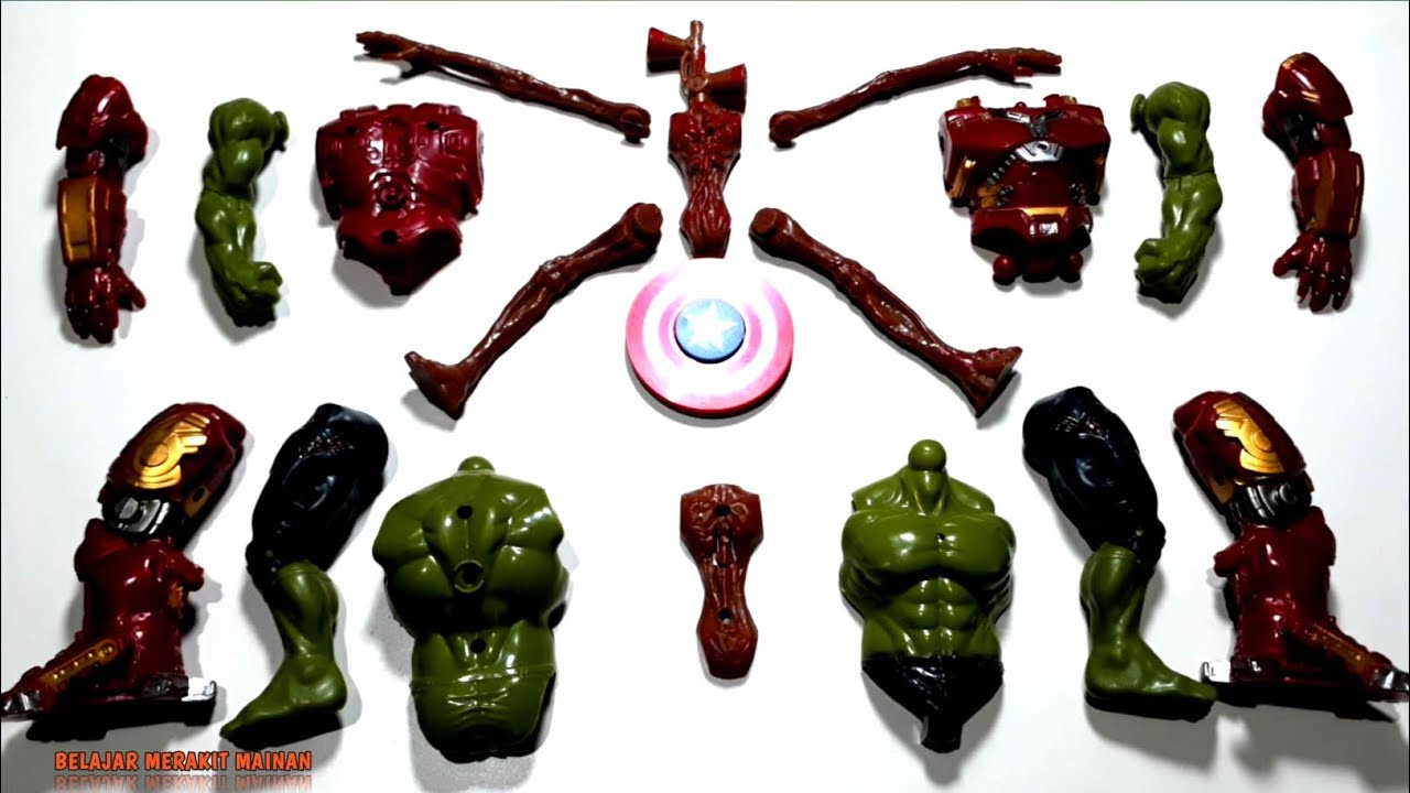 UNBOXING AVENGERS TOYS! Sirenhead Vs Hulk Smash Vs Hulk Buster - YouTube