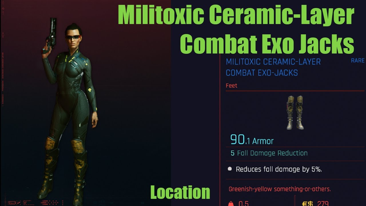 Cyberpunk 2077 - Militoxic Ceramic-Layer Combat Exo-Jacks Location ...