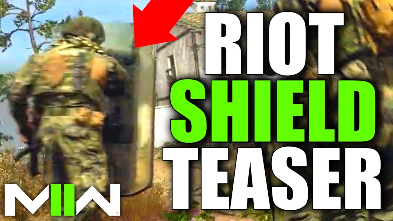 NEW Modern Warfare 2 "Riot Shield" Teaser Released By Infinity Ward ...