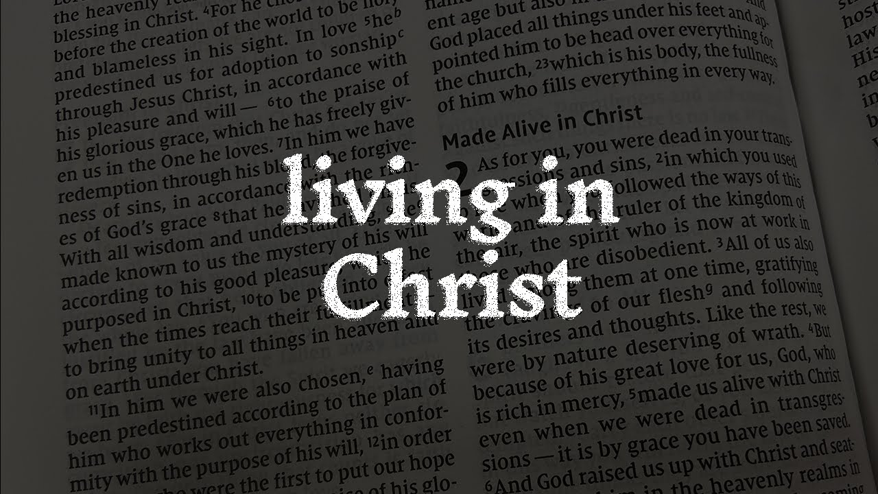 Living IN CHRIST - YouTube