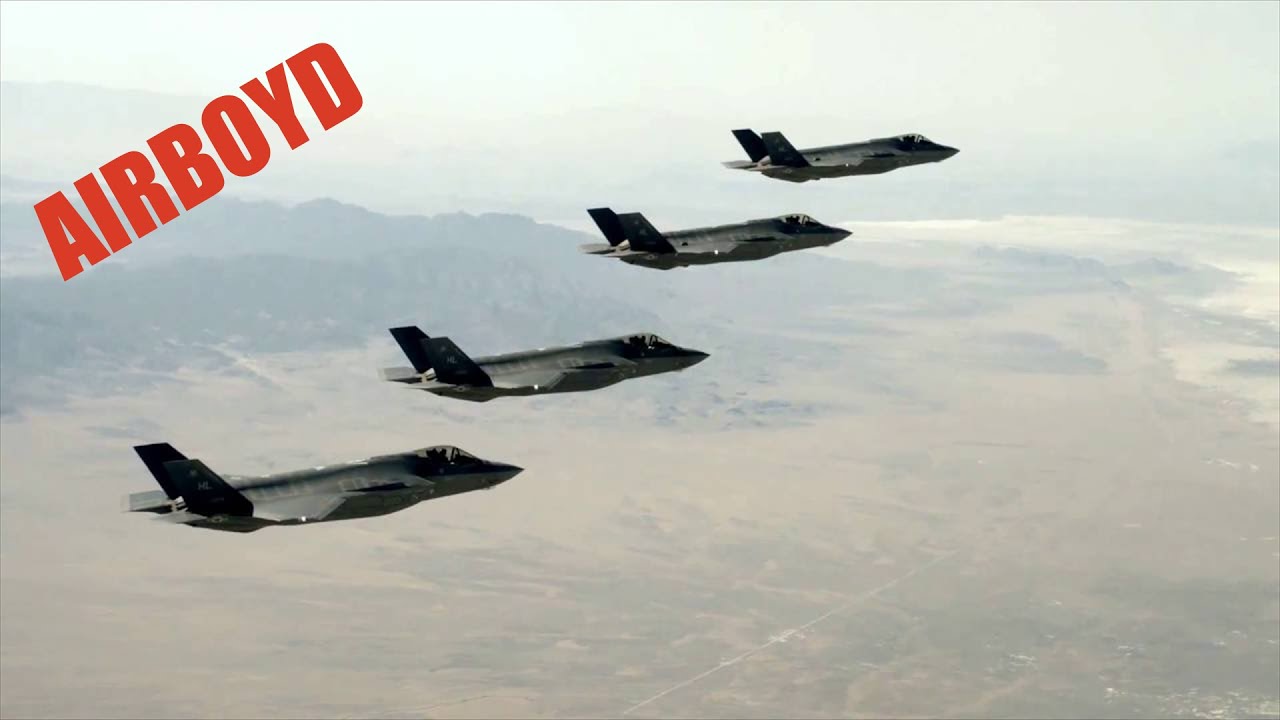 F-35 Formation - Hill AFB - YouTube