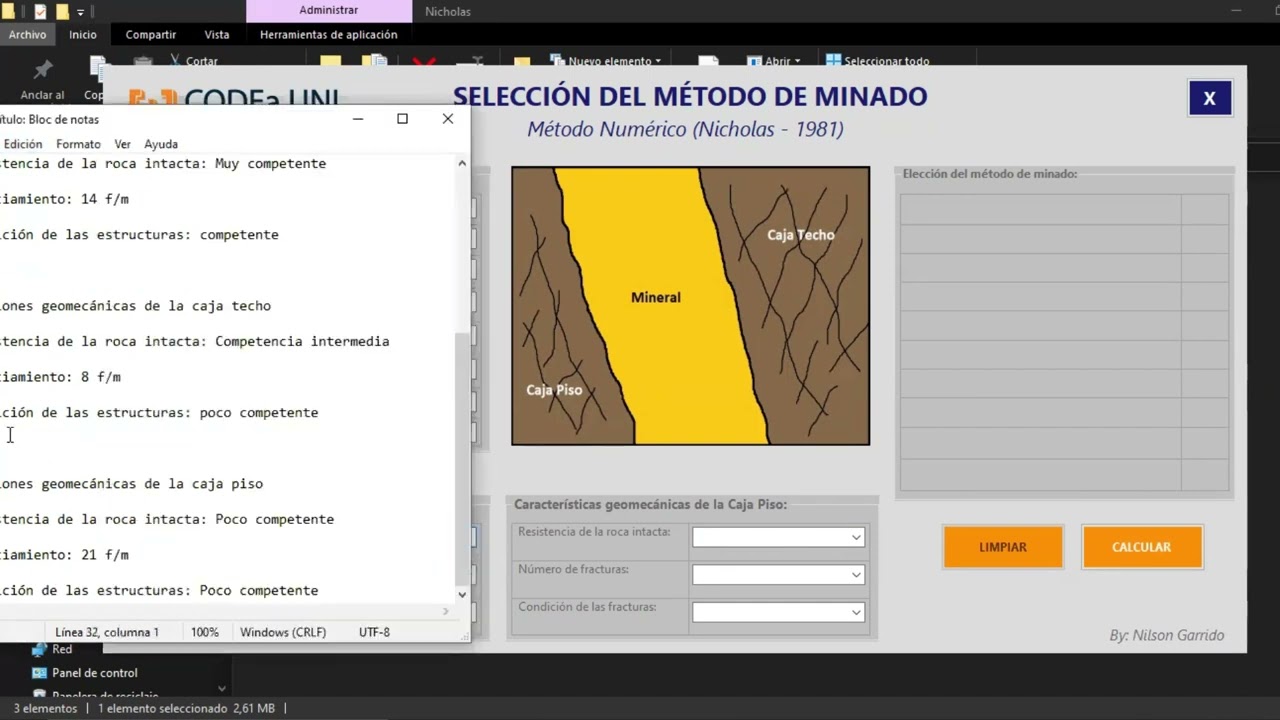 Selección del Método de Minado | Método Numérico de Nicholas - YouTube