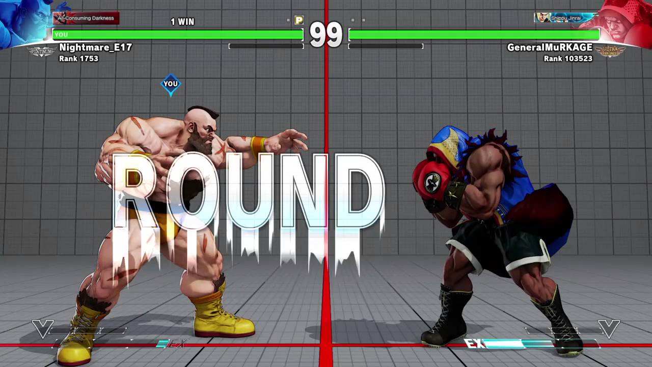 STREET FIGHTER V Muscle Power Double Perfect - YouTube