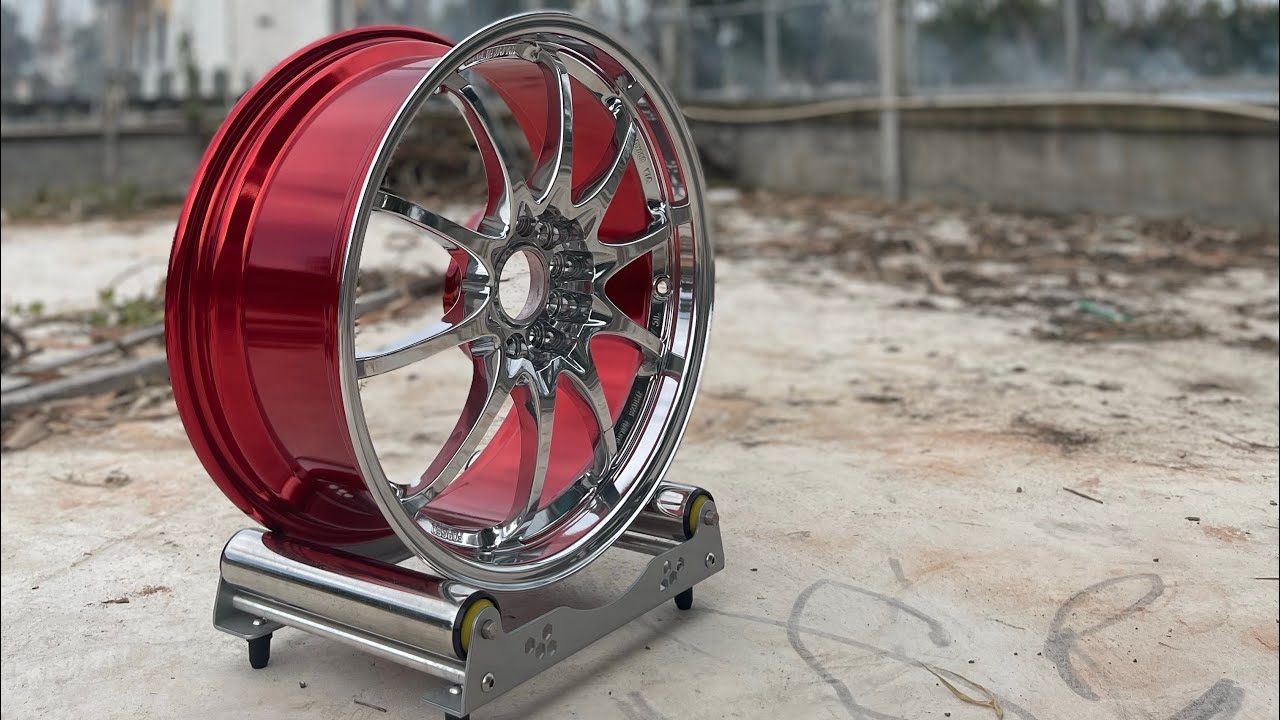 CE28 ขัดล้อเงา+ทำสีเป็นแบบไหน ไปดูกันครับ - YouTube