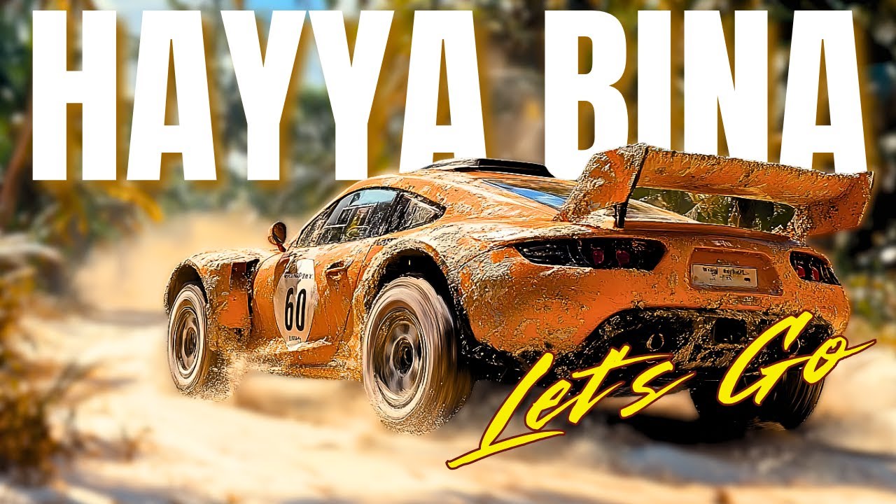 Hayya Bina (Let's Go) - Arabic Race Track Music with AI Generated Rally ...
