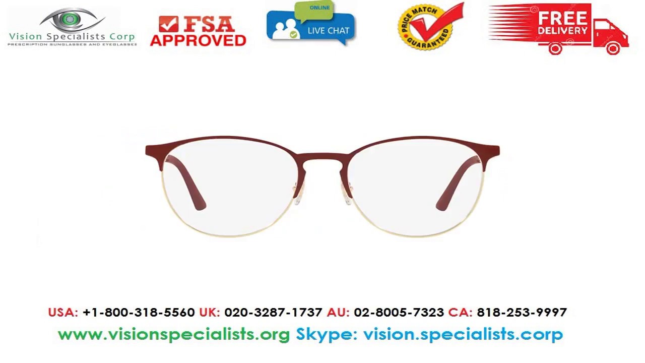 Ray Ban 0RX6375 2982 Glasses - YouTube