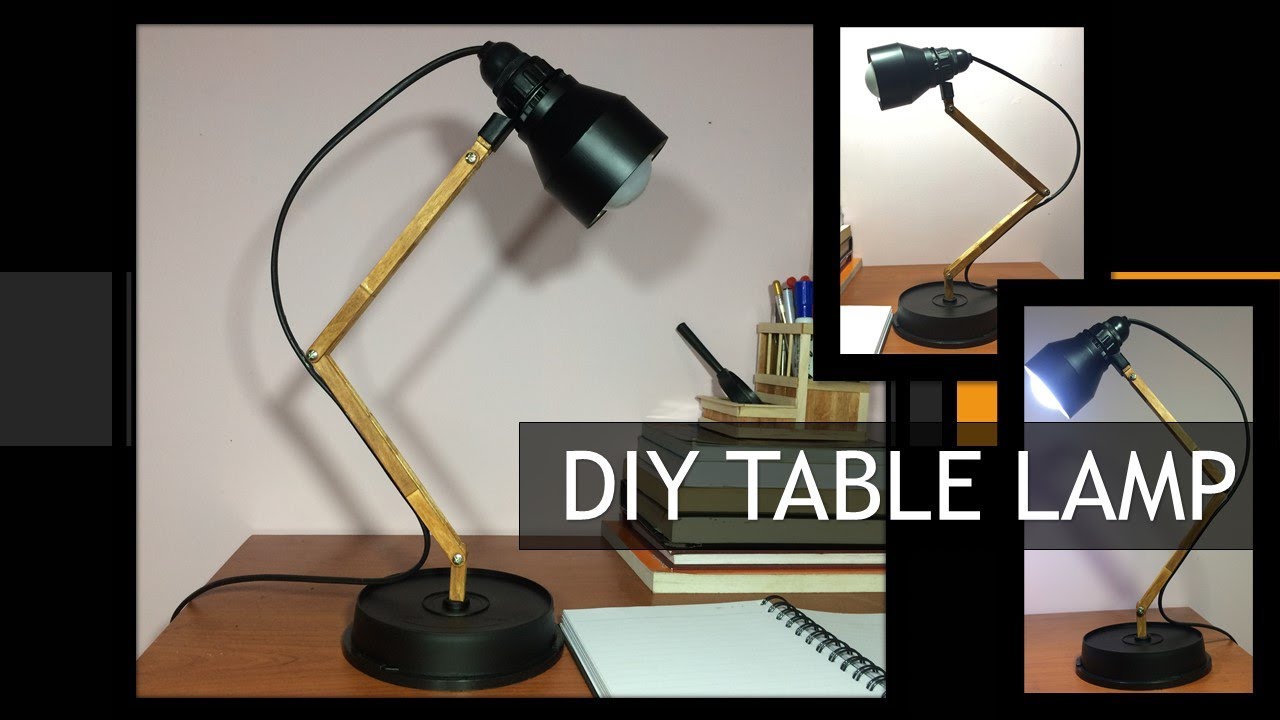 How To Make Table Lamp At Home With Popsicle Sticks Homemade Table how-to-make-table-lamp-at-home-with-popsicle-sticks-homemade-table