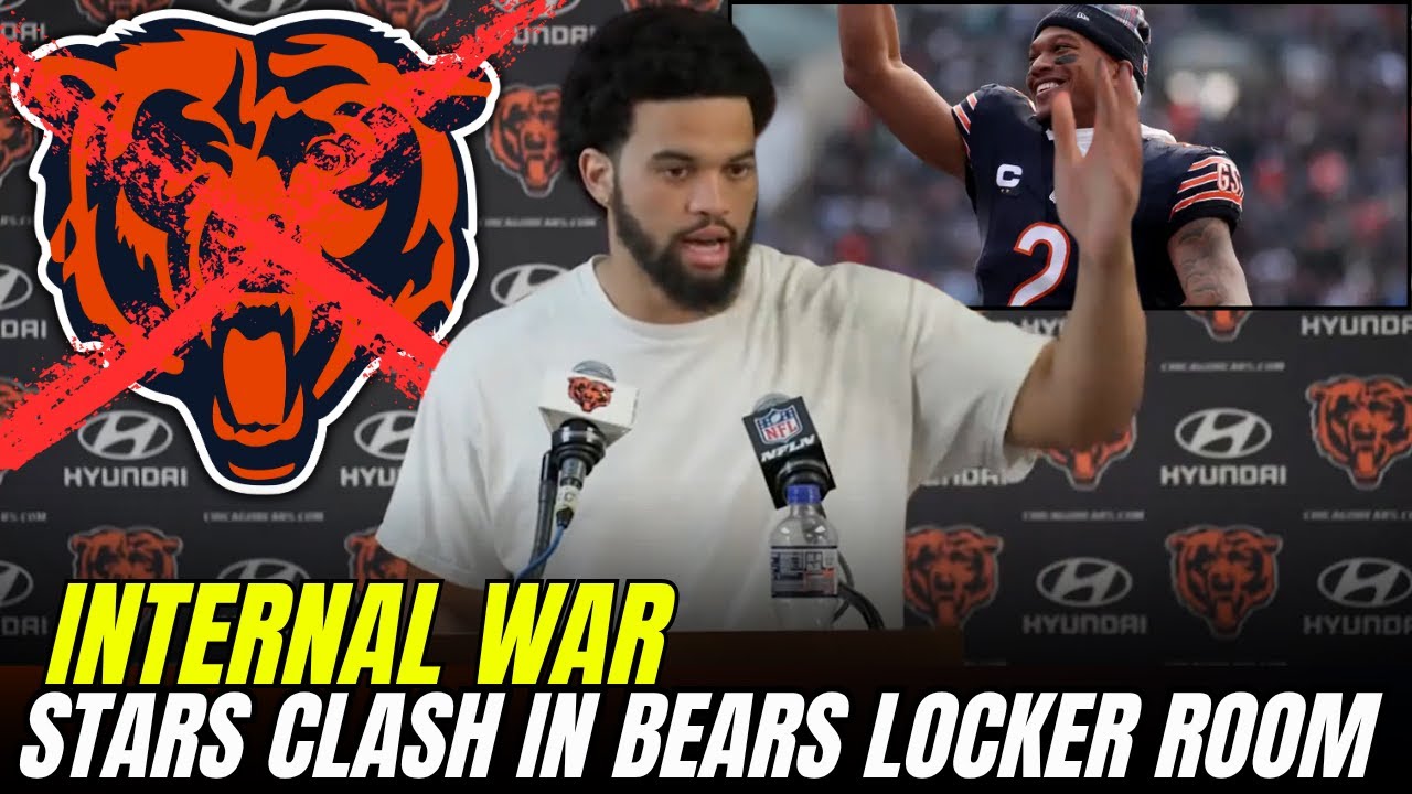 LOCKER ROOM CHAOS: CALEB WILLIAMS AND D.J. MOORE CLASH, BOTH GET ...