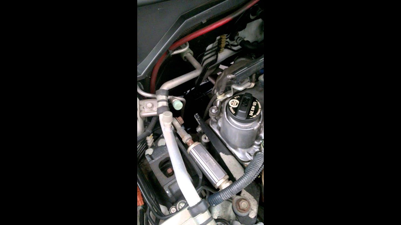 07 Honda Fit L15 engine bay noise - YouTube
