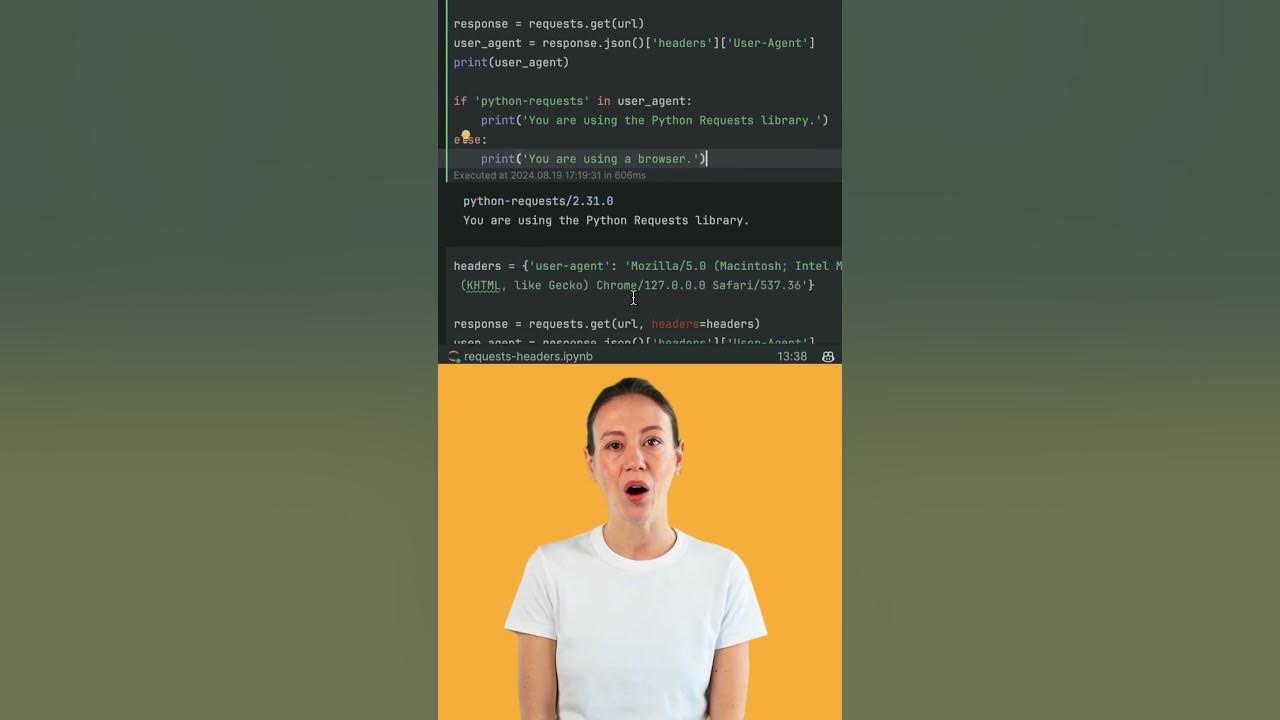 Why Custom Headers Are A Must In Python Web Scraping 🚀 Python Webscraping Codingtips Youtube