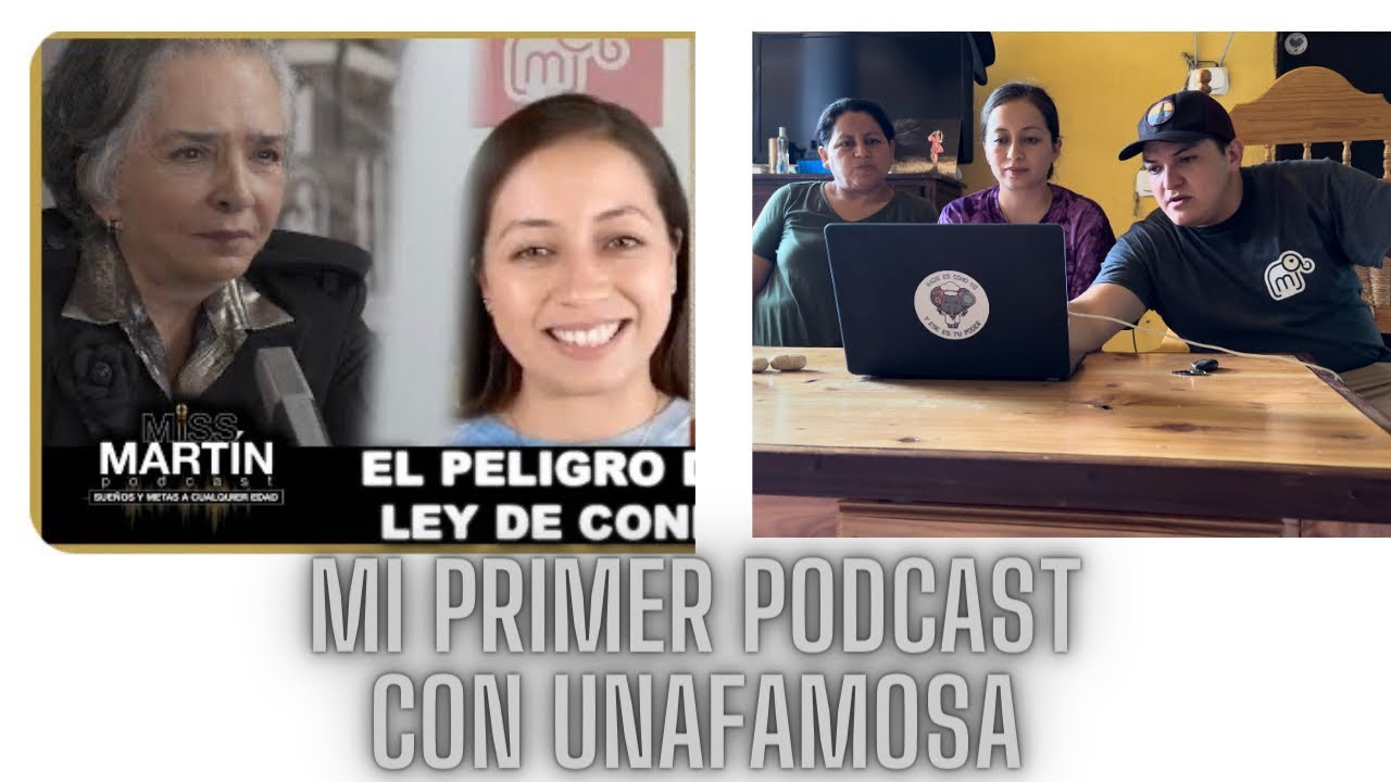 Mi primer podcast con una famosa me emocione mucho #storytime #blog # ...