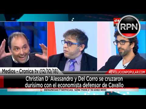 Christian D´Alessandro y Del Corro se cruzaron durísimo con el ...