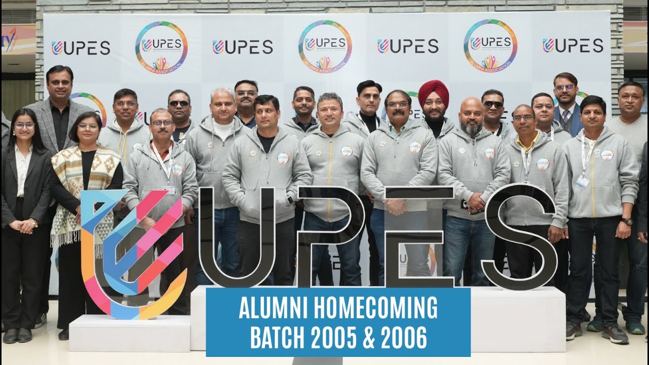 Alumni Homecoming | UPES Batch 2005 & 2006 - YouTube
