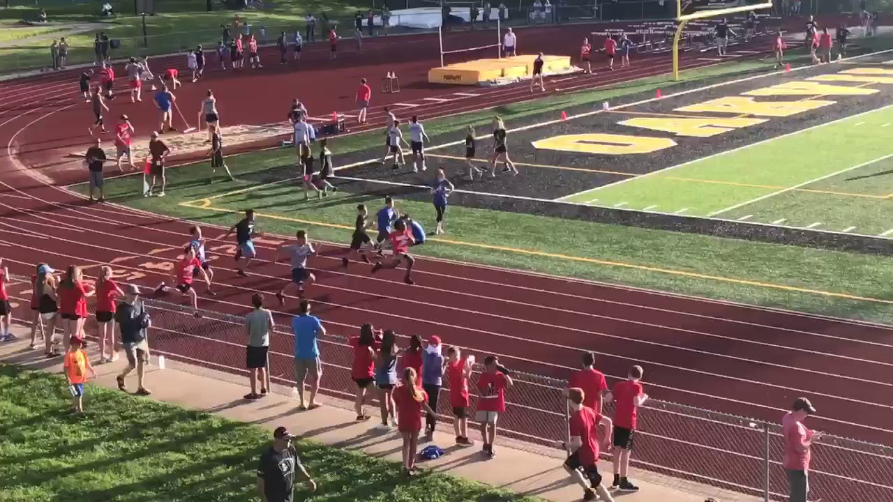 100m Dash First Round - YouTube
