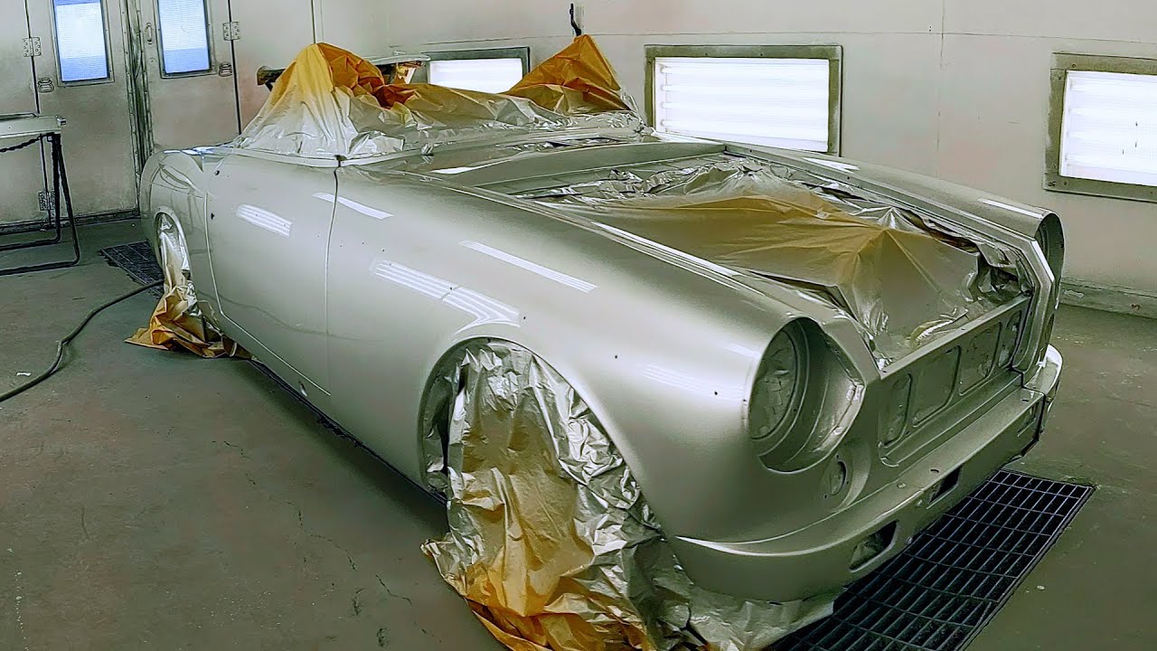 Painting a Datsun Roadster - YouTube