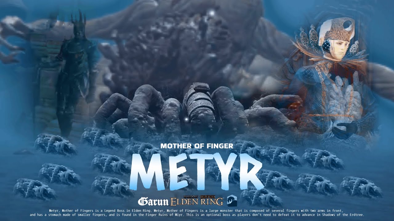 [ ELDEN EING DLC ] - | Metyr Mother of Fingers Boss Fight! - YouTube