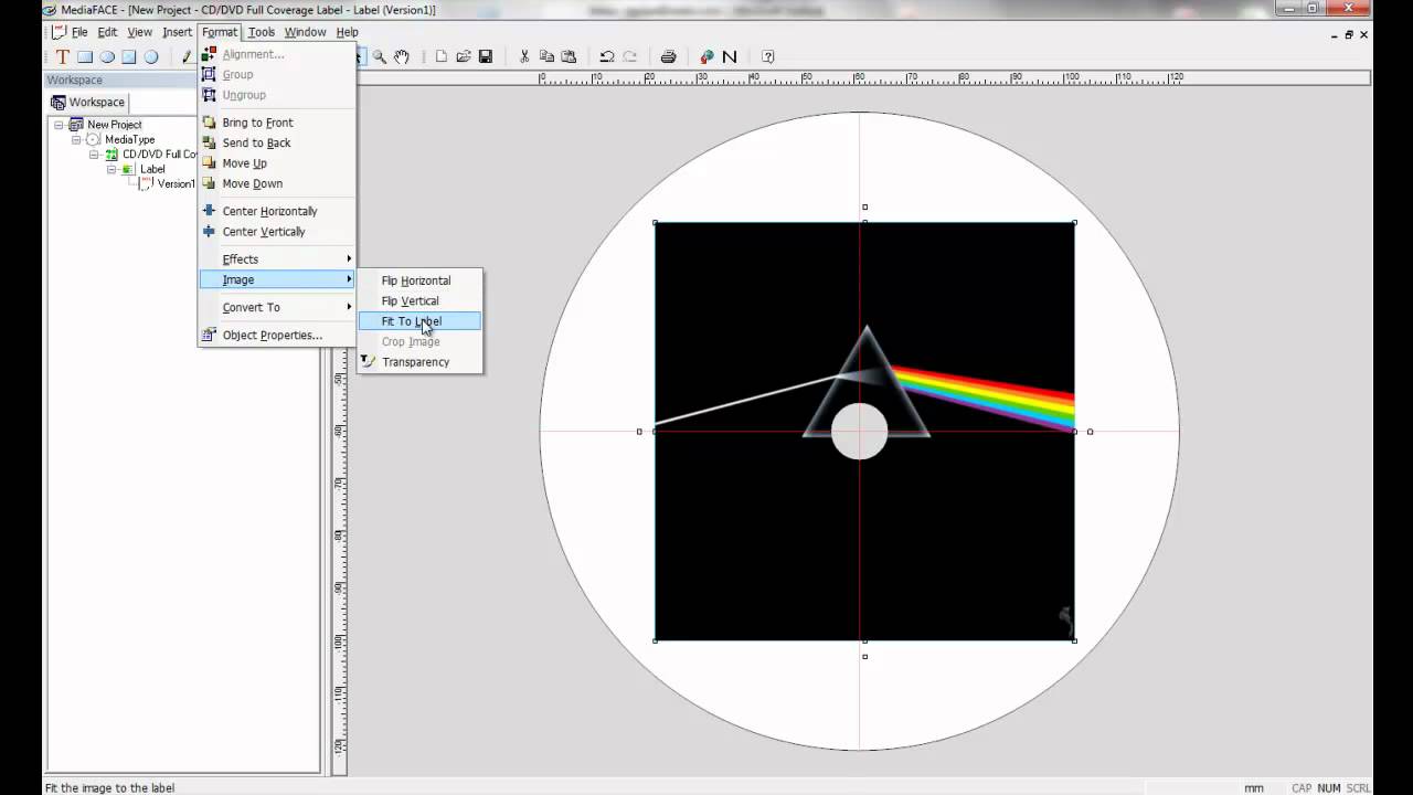 How To Insert an Image in MediaFACE 5 - YouTube