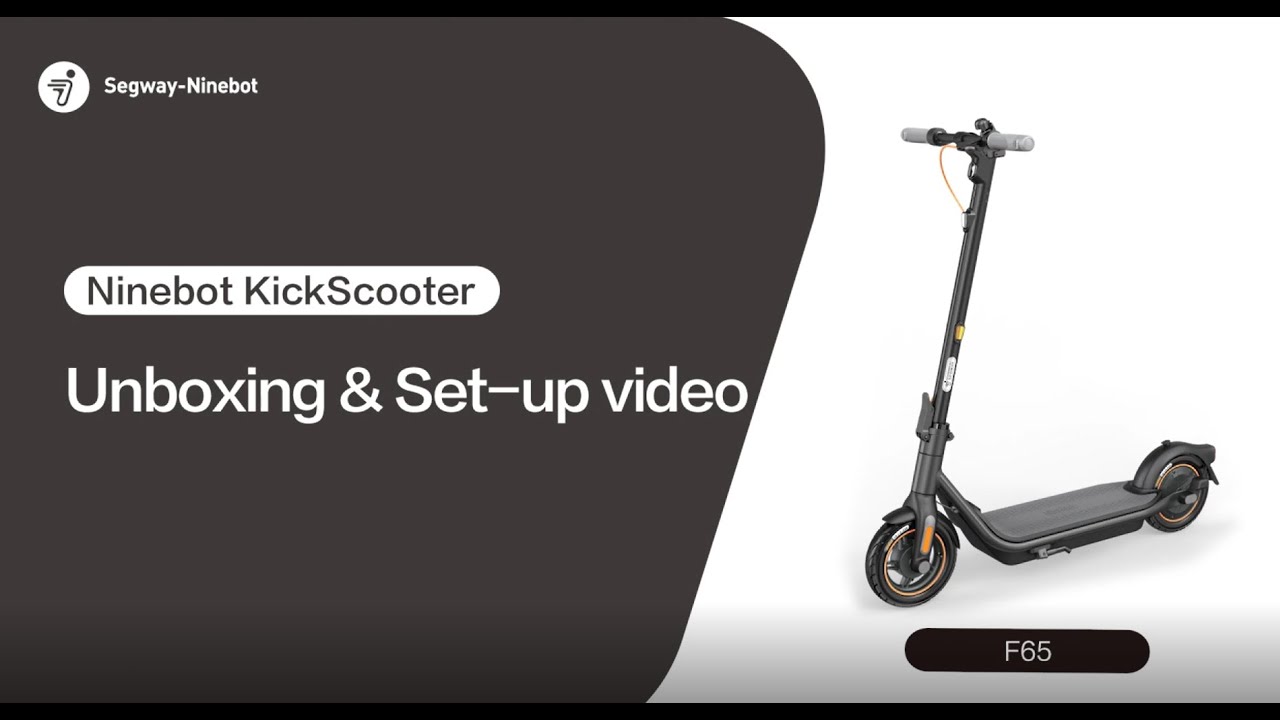 Segway Ninebot F65 Series Unboxing - YouTube