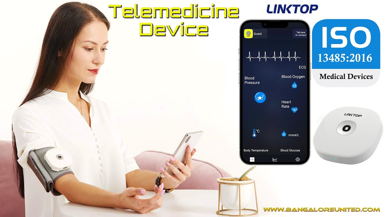 Linktop Telemedicine Device & Next Level Health Monitor - YouTube