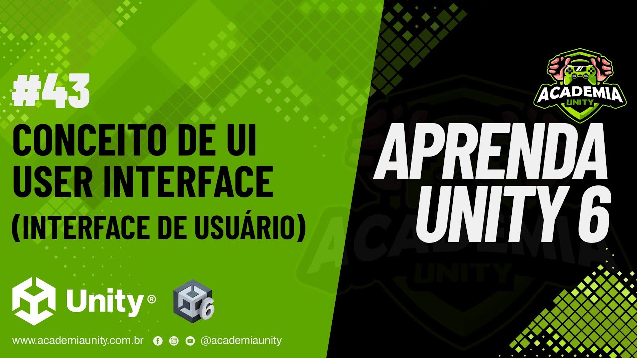 Aprenda Unity 6 - Conceito de UI - USER INTERFACE - YouTube