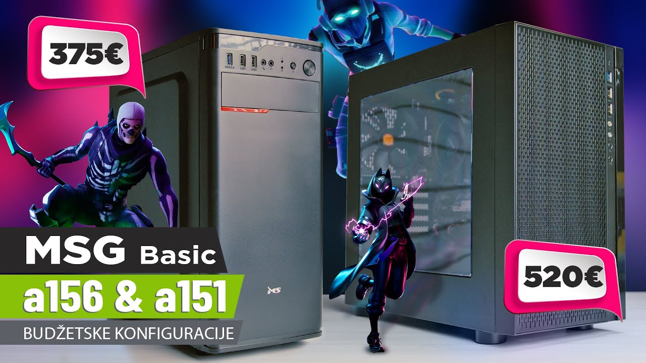 Dve dobre "integrisane" konfiguracije - MSG Basic a151 & a156 - YouTube