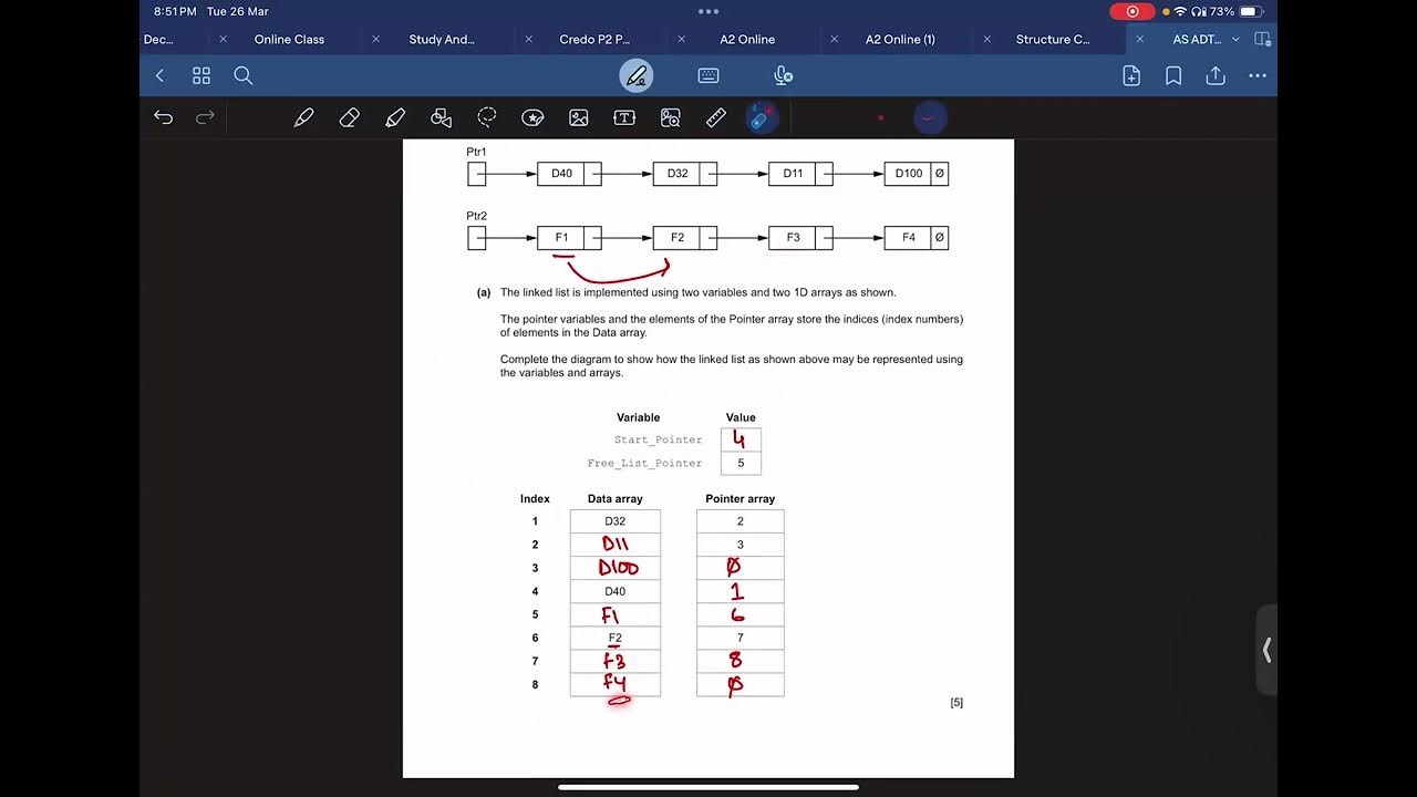 Stack | Queue | Linked List | ADT | Questions | AS Level | Paper2 | 9618 | CS By Sir Wasiq - YouTube